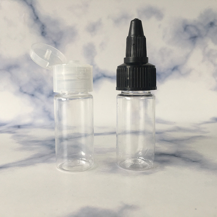Portable Dropper Bottles With Screw Cap For Liquid Storage
