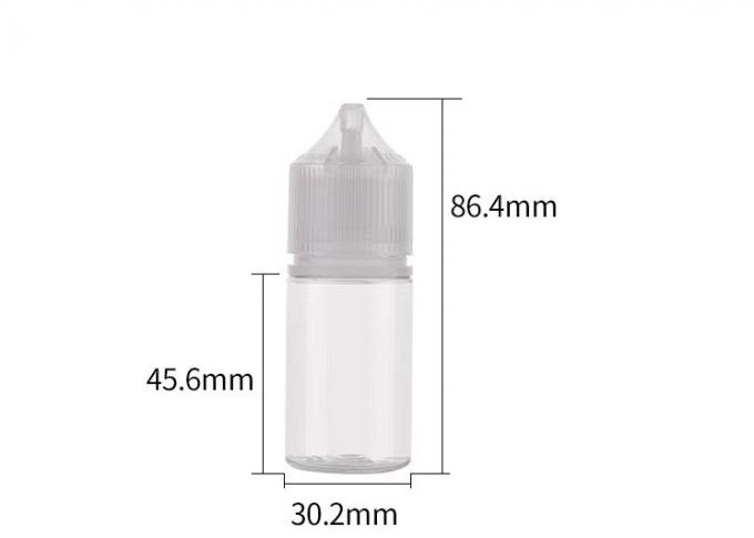 Leakproof Empty Plastic Squeezable Dropper Bottles With Cap